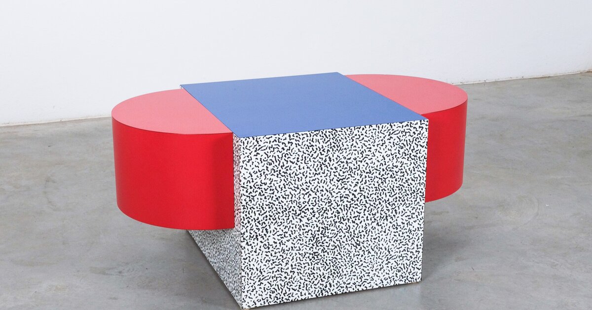 Ettore Sottsass Tony Table, 1984 - Produced for Anthology Quartett – DERIVE