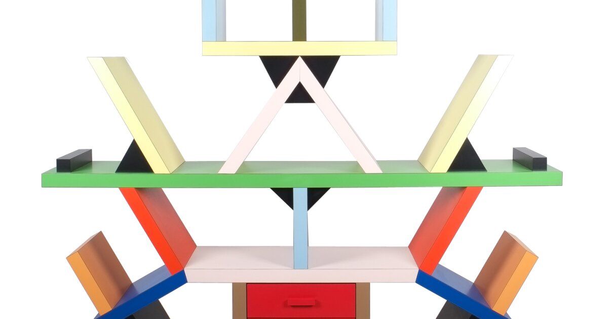 Carlton Bookcase Roomdivider, 1981 – DERIVE